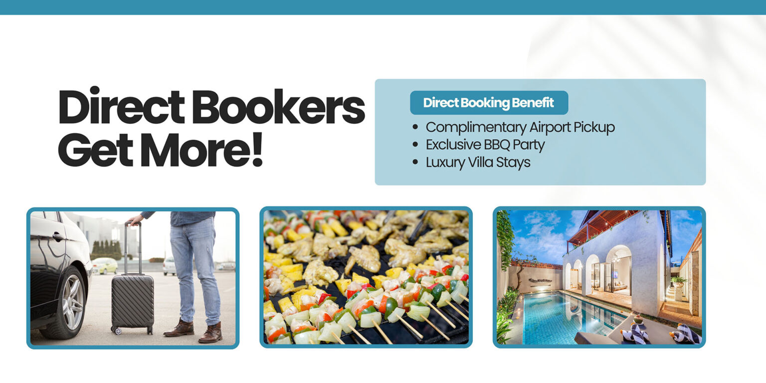 Direct Booking Extra Benefit - Nagisa Bali Villa Management and Marketing